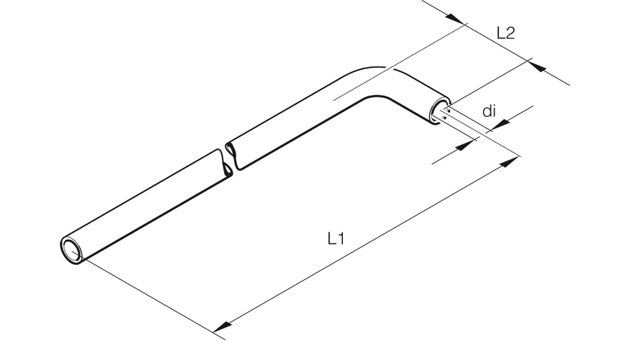 Waterslang inw. 18mm 1Meter x 50mm – Stroom Zat